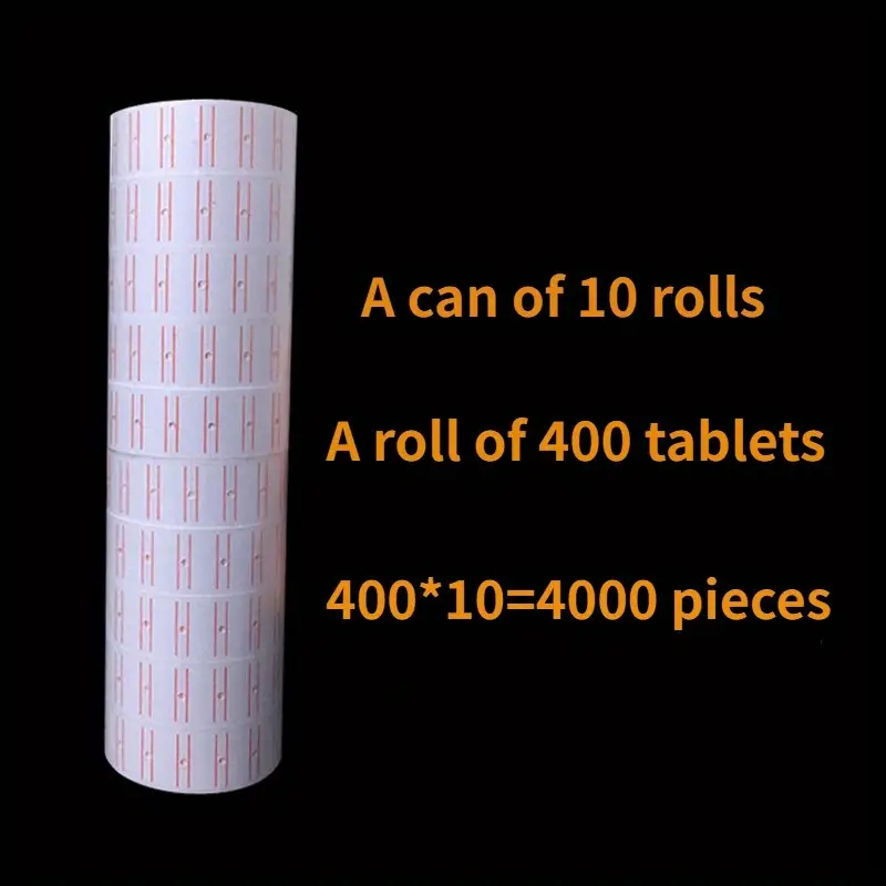 4000 PCS High Quality Price Tag White Sticker Price Tag Label Sticker ...