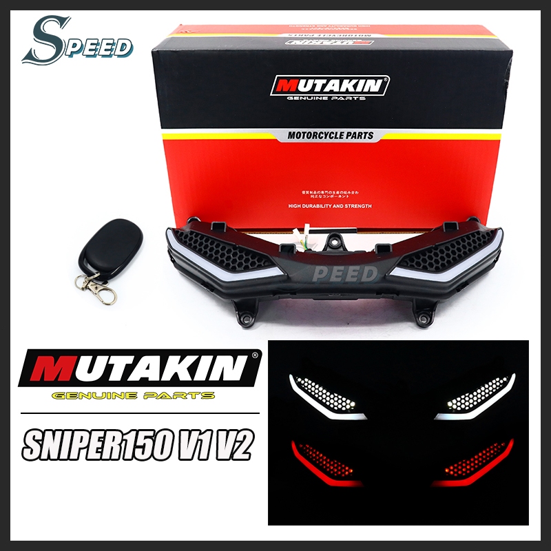 MUTAKIN Tala Lamp Winker Light For Yamaha Sniper 150 V1 V2 (With Remote ...