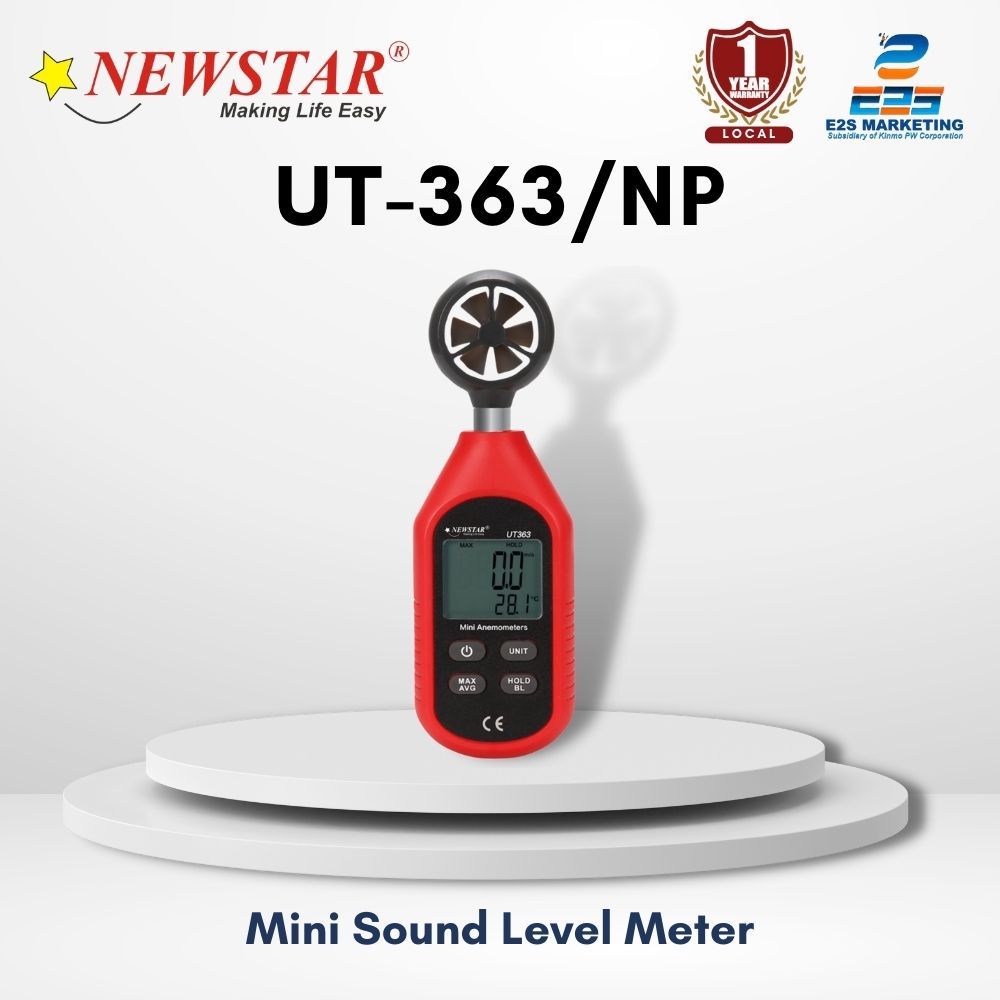Newstar Mini Anemometer UT-363/NP Mini Wind Meter | Shopee Philippines