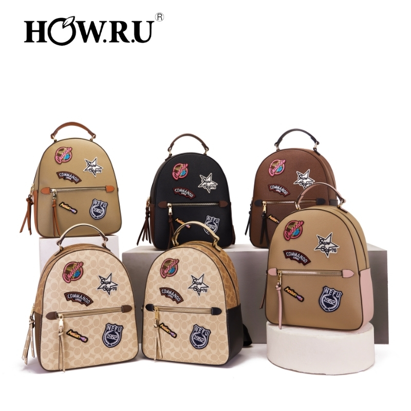 AUTHENTIC HOWRU PATCHES BACKPACK LARGE Quality Large Capacity Quality ...