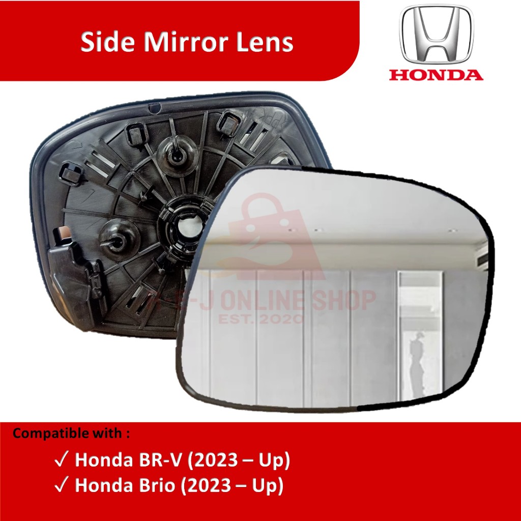 Side Mirror Lens for Honda BR-V (2023 - 2024), Honda Brio (2023 - 2024 ...