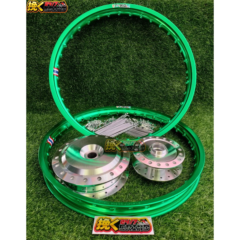 Rim Set For Honda Click 125 / Click 150 / Click v1 v2 v3 Rim Hub Spokes ...