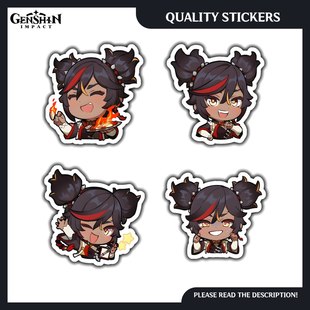 Xinyan - Genshin Impact Emoji Stickers | Shopee Philippines