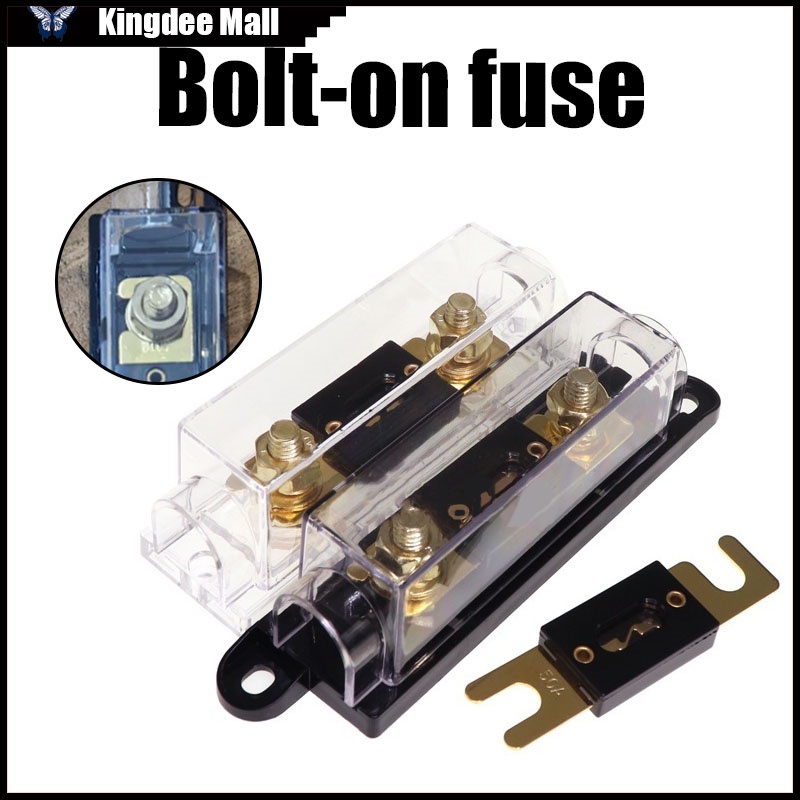 Bolt-on Fuse Fuse Holder Bolt-on 80A For Audio Fuse Holders Fusible ...