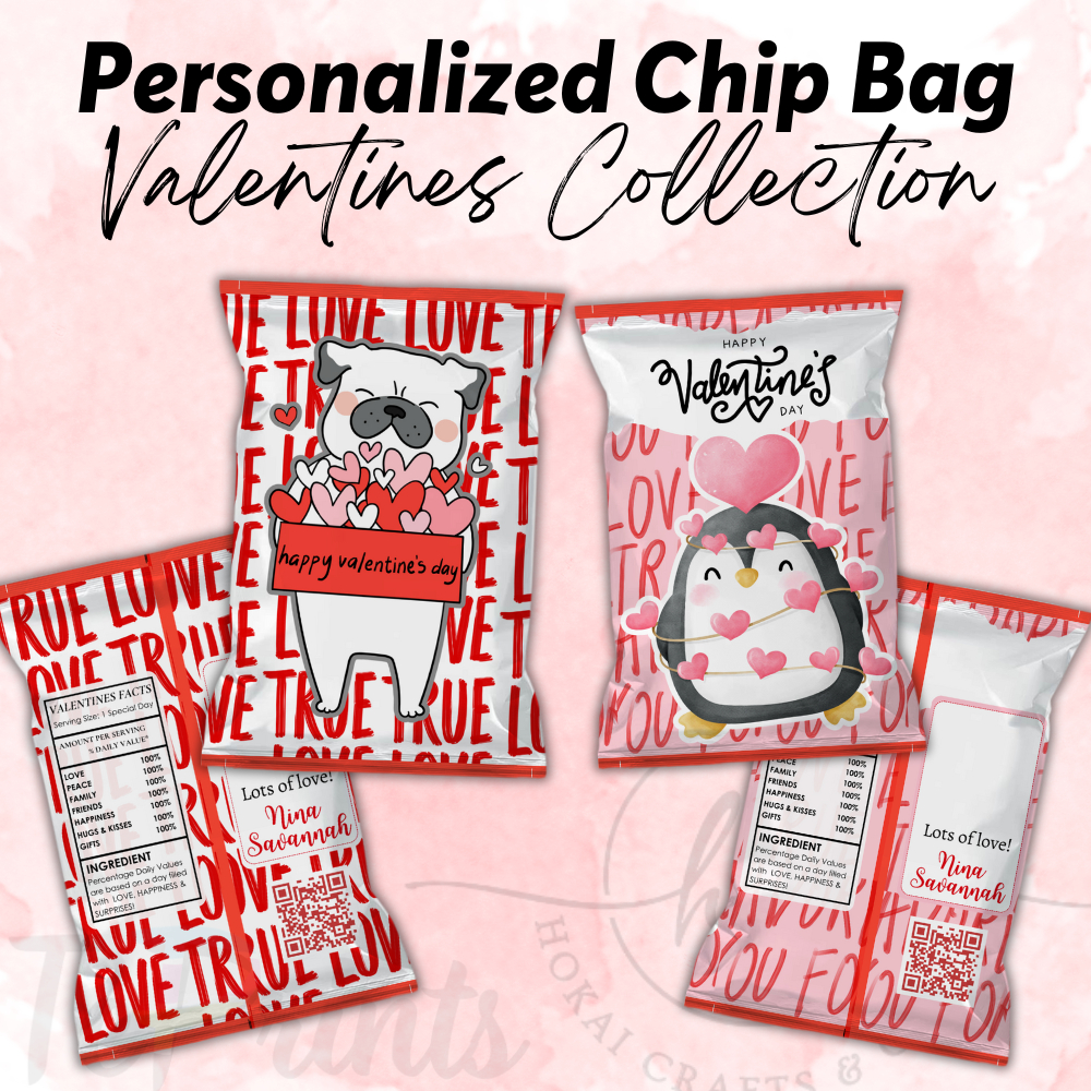 Valentines Chip Bag / BTS Collections / Personalized Chip Bags | Shopee ...