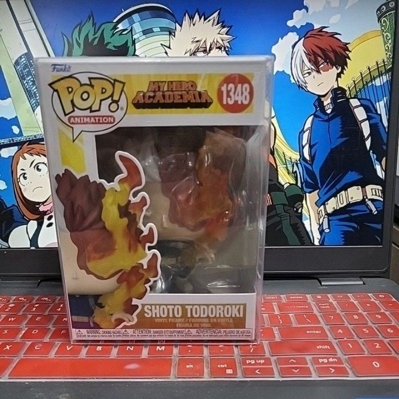 Funko Pop! My Hero Academia: 1348 Shoto Todoroki - Regular and GITD ...