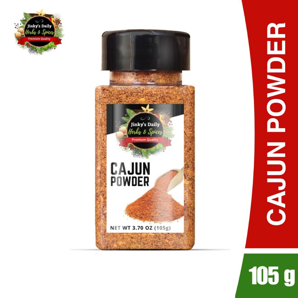 Cajun Powder 105g in Shaker Bottle by Jinky's Daily Herbs & Spices ...