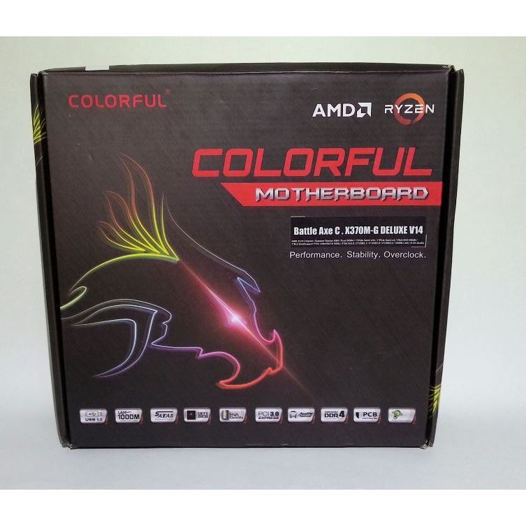 BATTLE AXE C.X370M-G DELUXE V14 Motherboard (SOCKET AM4) /DDR4/ Micro ...