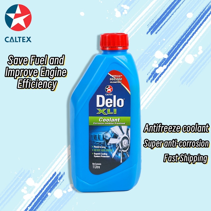 Caltex Delo XLI Coolant 1L Corrosion Inhibitor Premixed Green Ready TO ...