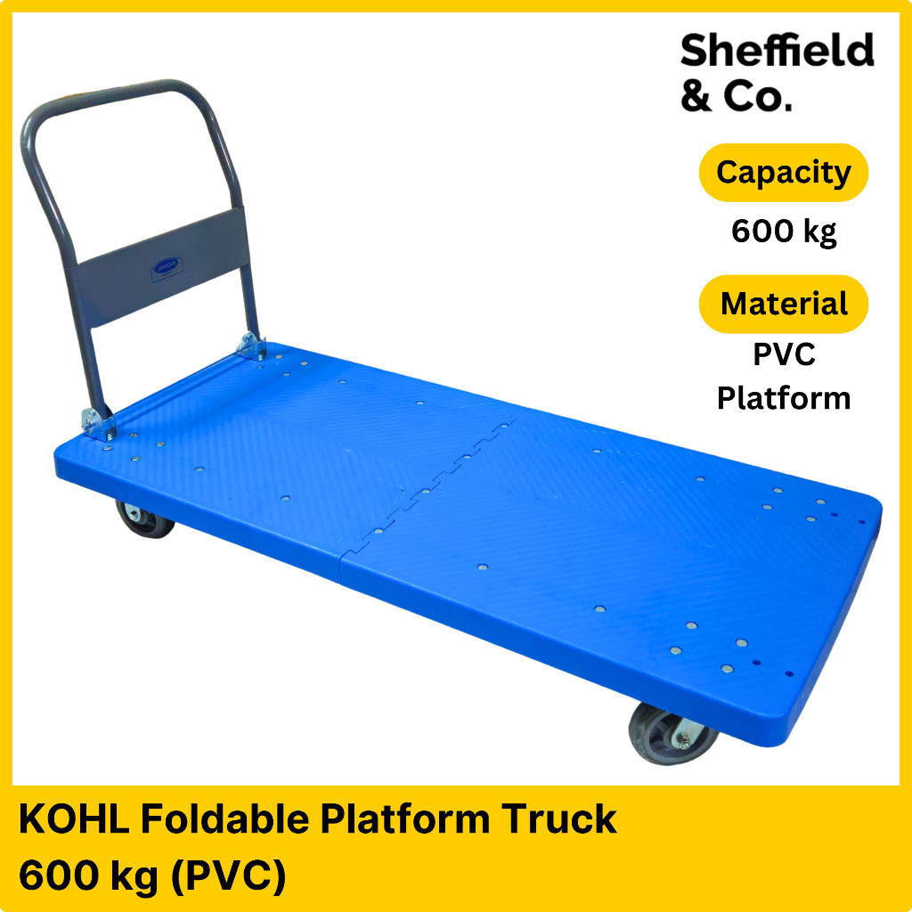 KOHL Foldable Platform Truck, 600kgs (PVC) | Shopee Philippines