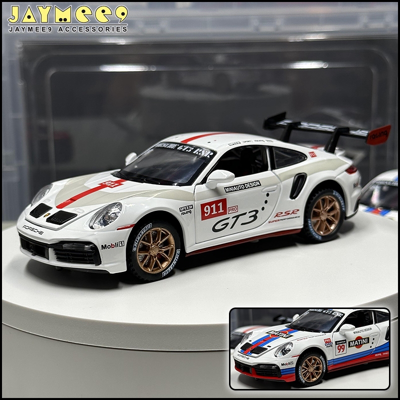 Die Cast Martini 911 GT3 RSR Turbo S 1:32 Scale Alloyed CAR MODEL ...