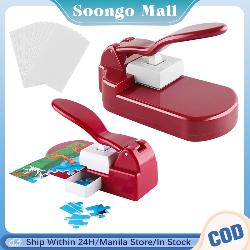 Puzzle Maker Machine Cutter With 10PCS Paper Children DIY Handmade Toy ...