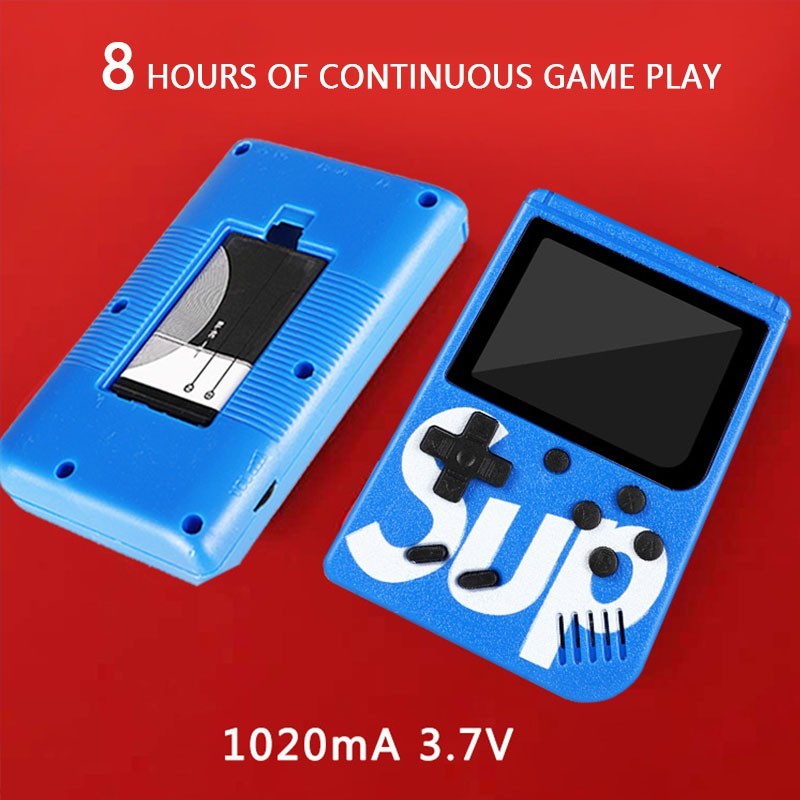 Portable 3 Inch Retro Mini Pocket Game Machine 400 In 1 Gameboy Gamebox ...