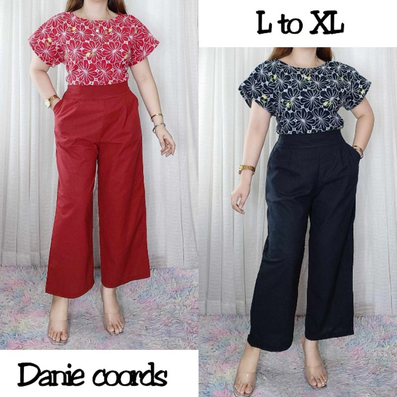 The Latest Brands Danie coordinates (L - XL) | Shopee Philippines