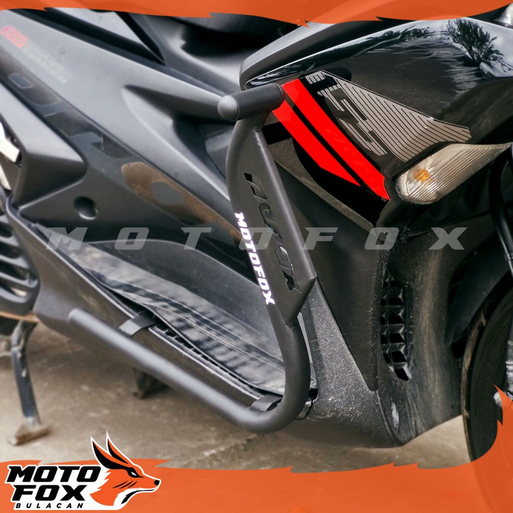 MotoFox Aerox V2 / V1 Half Crash Guard | Shopee Philippines