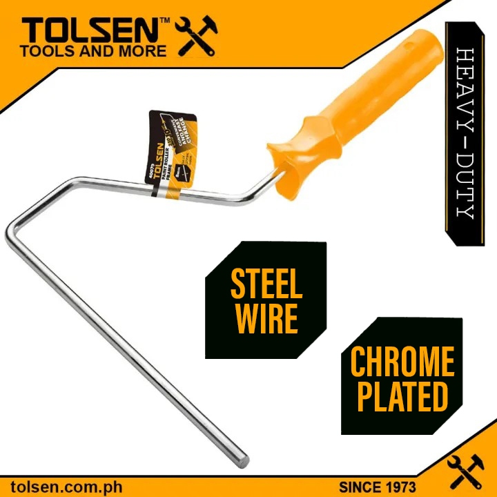 Tolsen Paint Roller Frame (250mm,10") Quick Change Plastic Handle 40079 ...
