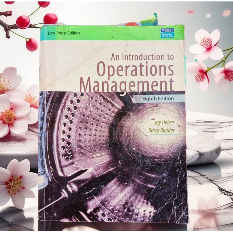 AN INTRODUCTION TO OPERATIONS MANAGEMENT 8th ed by HEIZER | Shopee ...