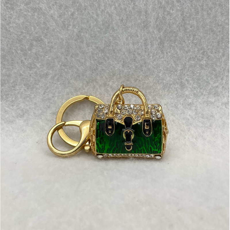Womens Handbag Metal Keychain Crystal Keyring Bag Charm | Shopee ...