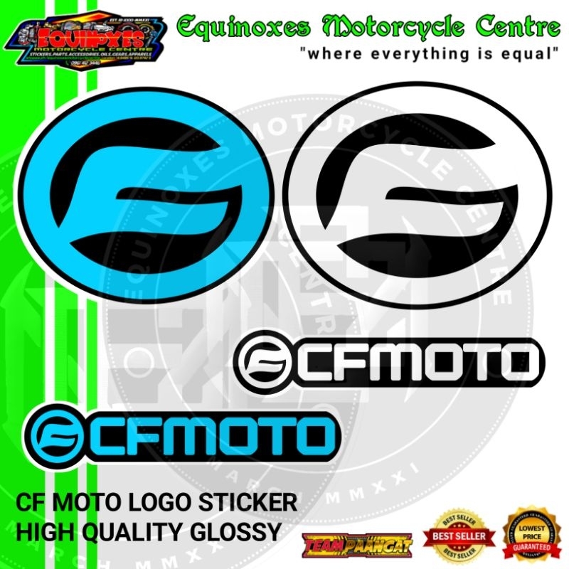 NK400 NK650 CF MOTO GLOSSY LAMITED STICKER HIGH QUALITY | Shopee ...