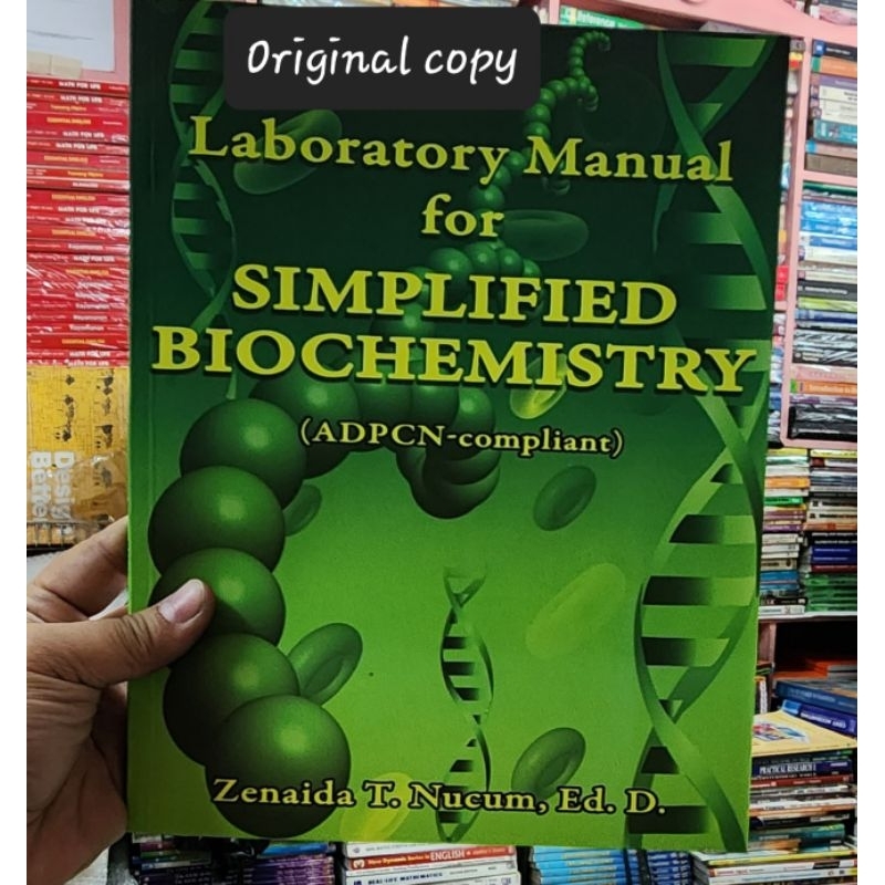 Laboratory Manual for Simplified Biochemistry Original copy | Shopee ...