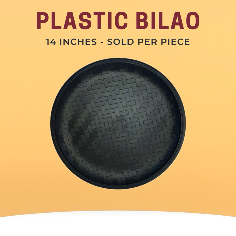 Black Plastic Bilao 10”, 12”, 14”, 16”, 20” Sold per Piece | Shopee ...