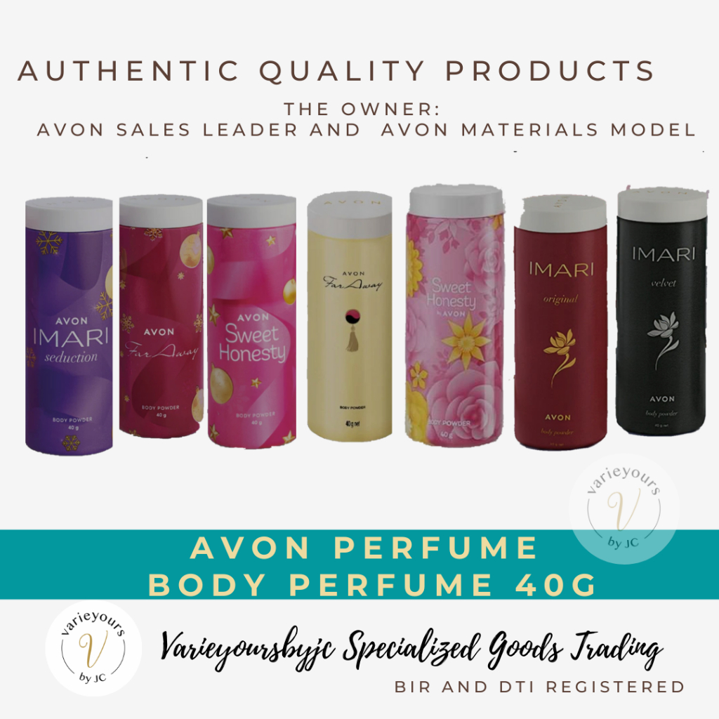 Avon Body Powder 40g (Imari, Sweet Honesty, Far Away) | Shopee Philippines