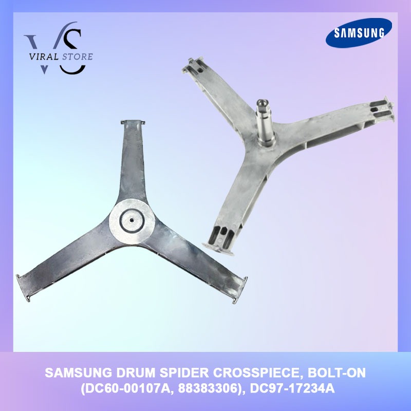 Samsung drum spider crosspiece, bolt-on (DC60-00107A, 88383306), DC97 ...