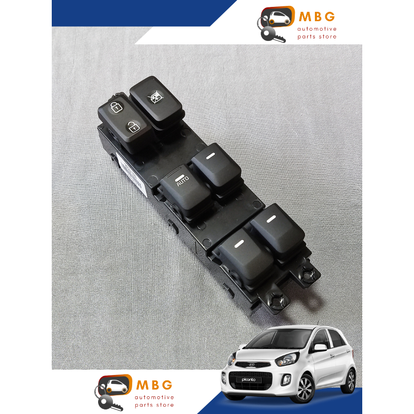 Main Power Window Switch for Kia Picanto 2012 - 2016 | KIA Genuine ...
