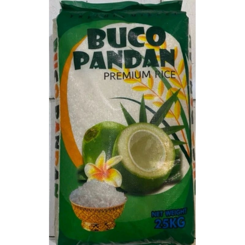 BUCO PANDAN PREMIUM RICE 5KG (ORIGINAL PACKAGING) Pack Grain Carb ...