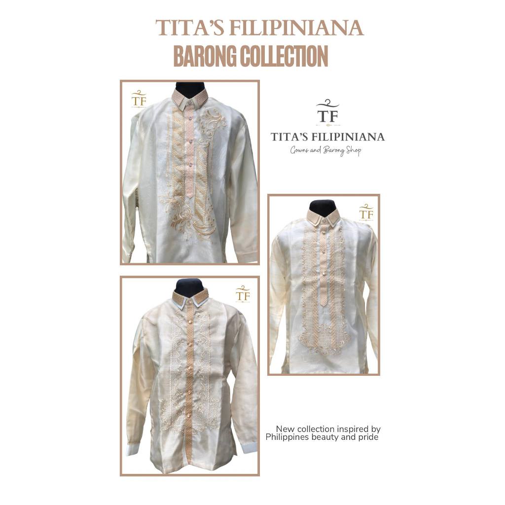 Barong - Assorted Burda | Shopee Philippines