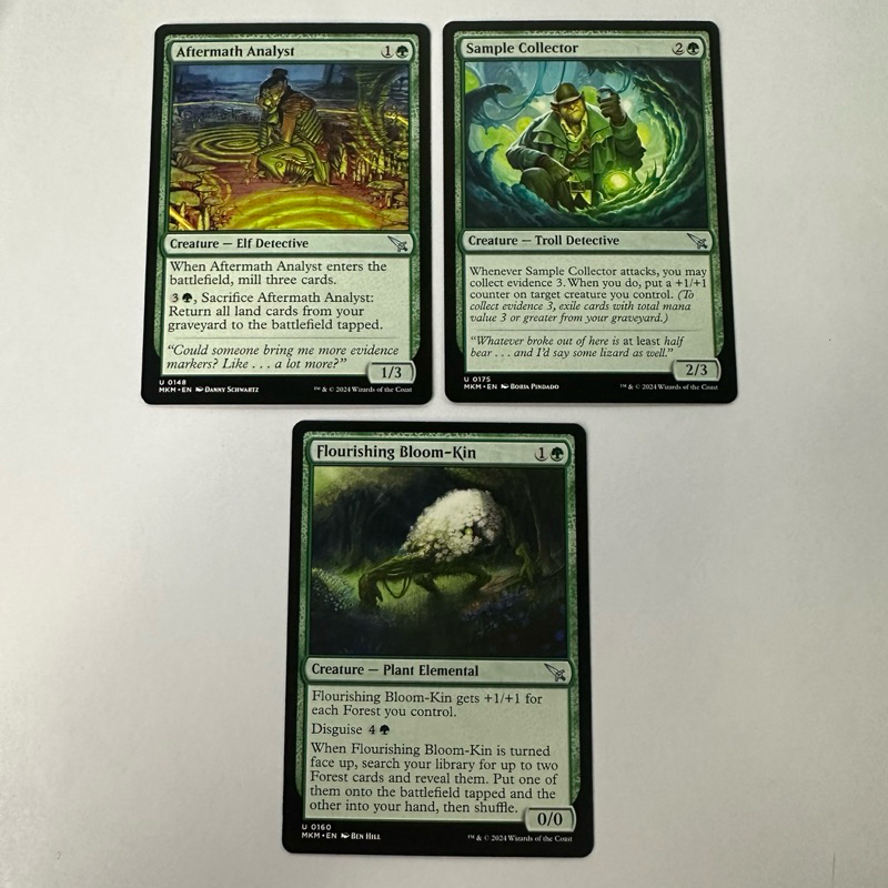 AFTERMATH ANALYST | SAMPLE COLLECTOR | FLOURISHING BLOOM-KIN | MKM ...