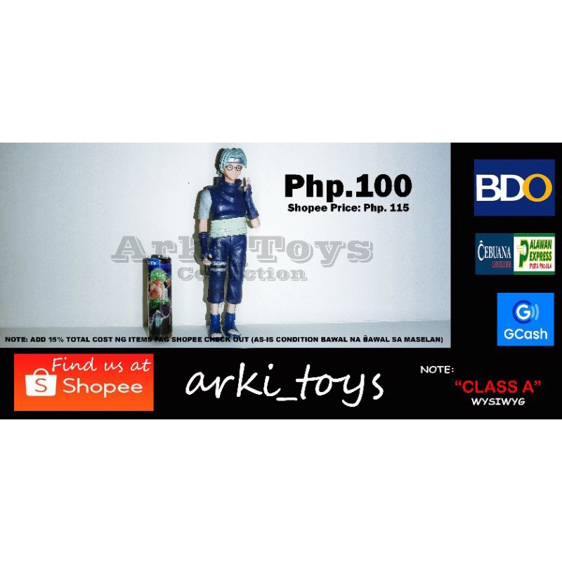Naruto ningyou Kabuto figures | Shopee Philippines
