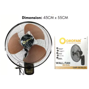 OROFAN WALL FAN GOLD SERIES / OWF-16 SERIES | Shopee Philippines