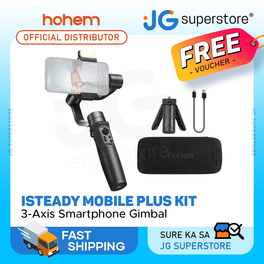 Hohem iSteady Mobile Plus Kit 3-Axis Smartphone Gimbal Stabilizer ...