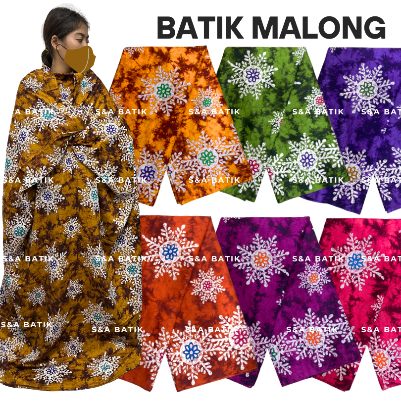 D-09 BATIK ETHNIC DESIGNS COTTON MALONG/BLANKET/KUMOT DOUBLE SIZE MADE ...