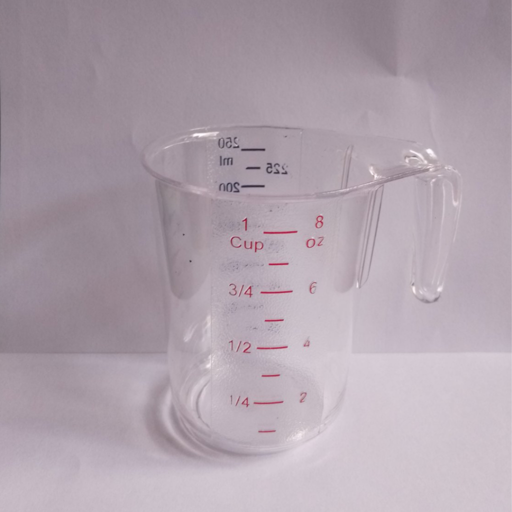Measuring Cup, 1 Cup 8oz Clear Polycabonate | Shopee Philippines