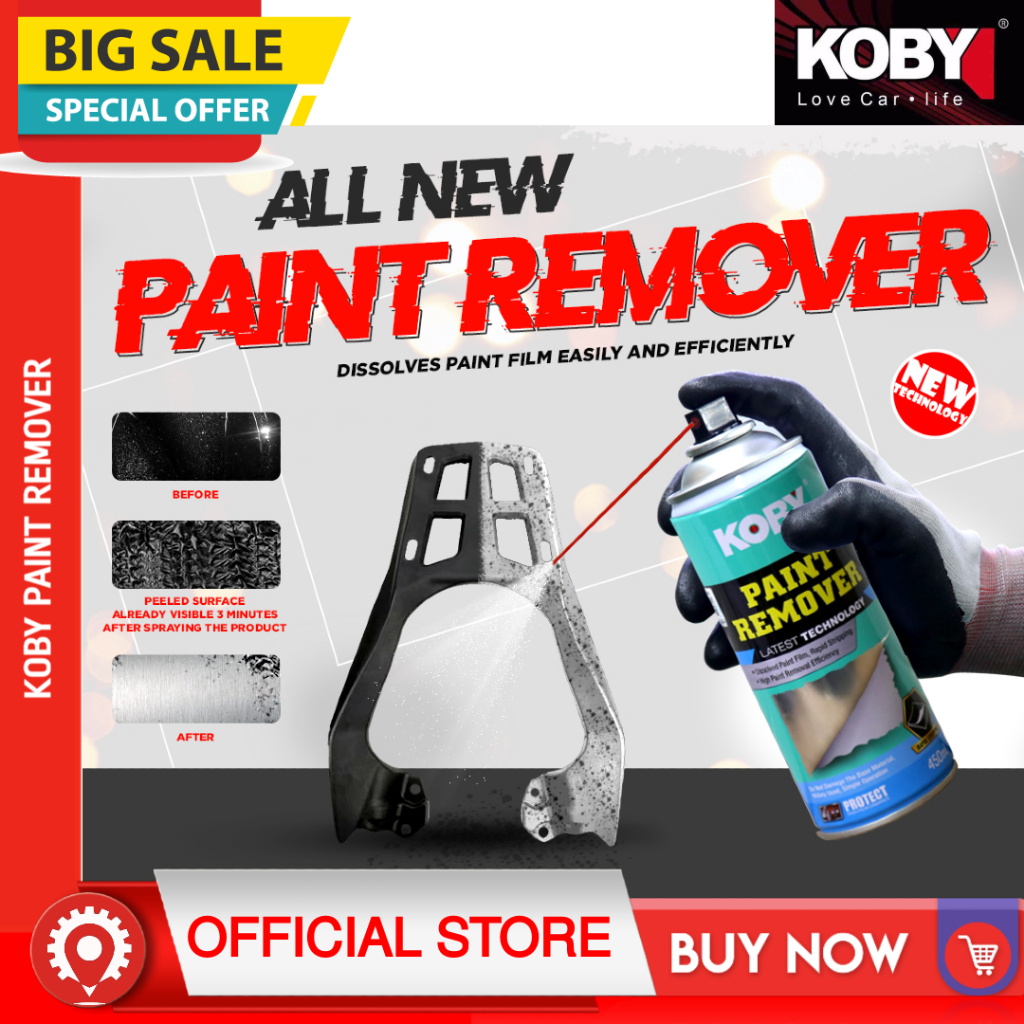 Koby Hi-Temp Spray Paint 450ml Premium Quality | Best Performance ...