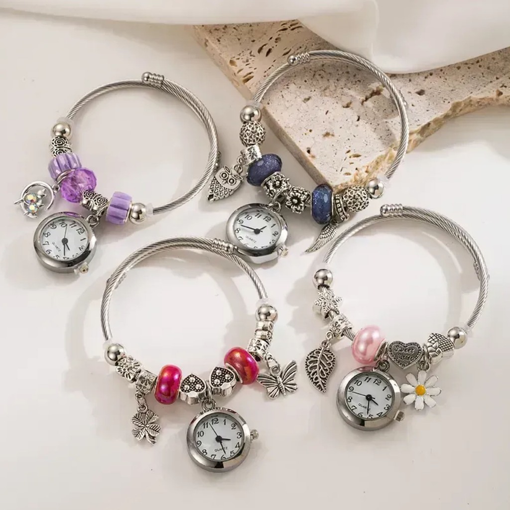 Pandora ladies wrist bracelet watch (RANDOM DESIGN) quartz movement ...