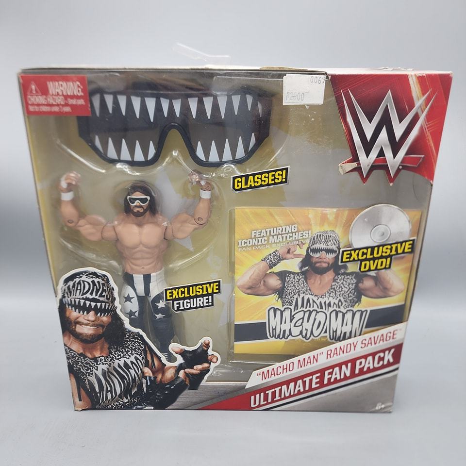 Mattel WWE Ultimate Fan Pack "Macho Man" Randy Savage (DAMAGED ...