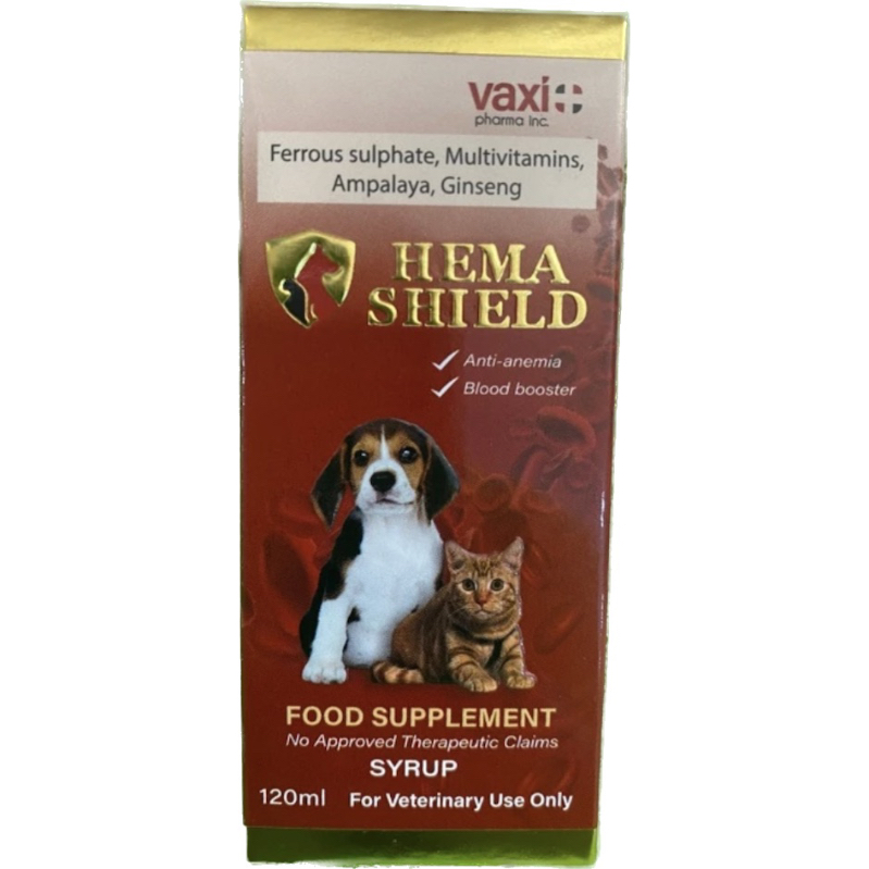 Hema Shield with Free Syringe for Dogs & Cats (Anti-anemia) | Shopee ...