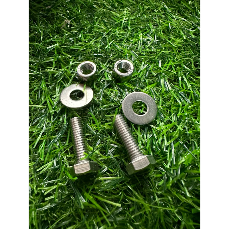 Plaka / Plate number bolts for Motorcycle Sold as pair 2 pcs set ...