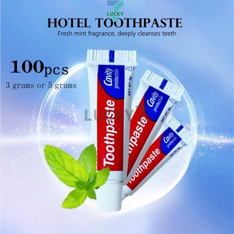 100 pieces 5 grams Hotel toothpaste guest room Hotels travel equipment ...