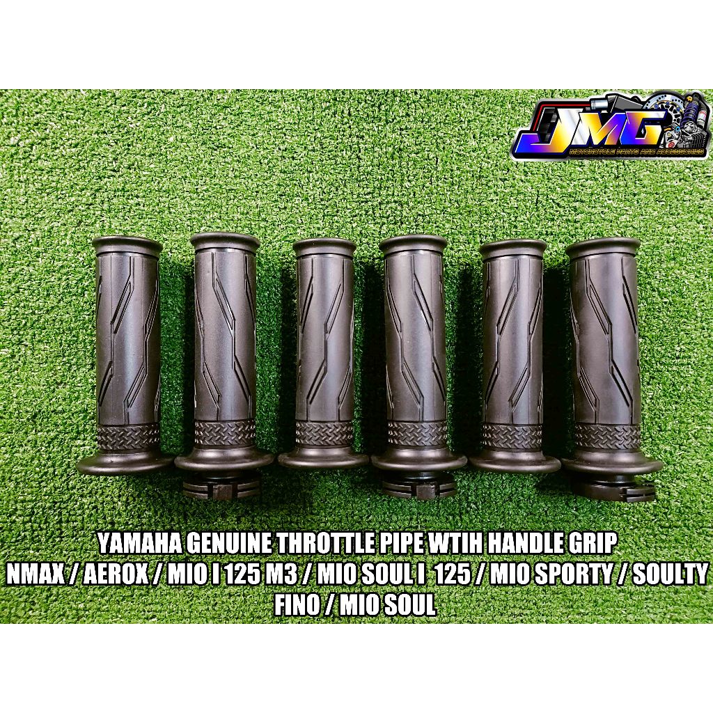 YAMAHA GENUINE THROTTLE PIPE WITH HANDLE GRIP MIO SPORTY / SOULTY ...