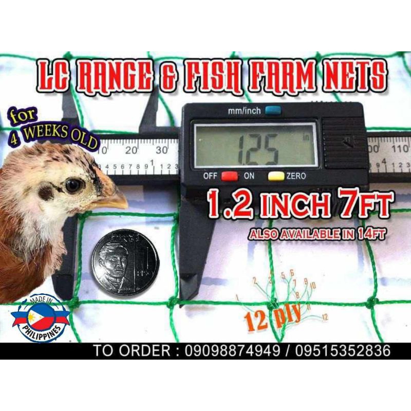 1.2inch x 7-8ft x 100m (12 Ply Thread) | Shopee Philippines