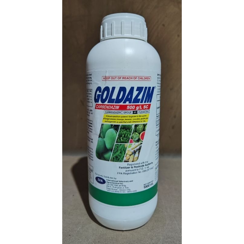 Goldazim Systemic Fungicide - 1L / Carbendazim | Shopee Philippines
