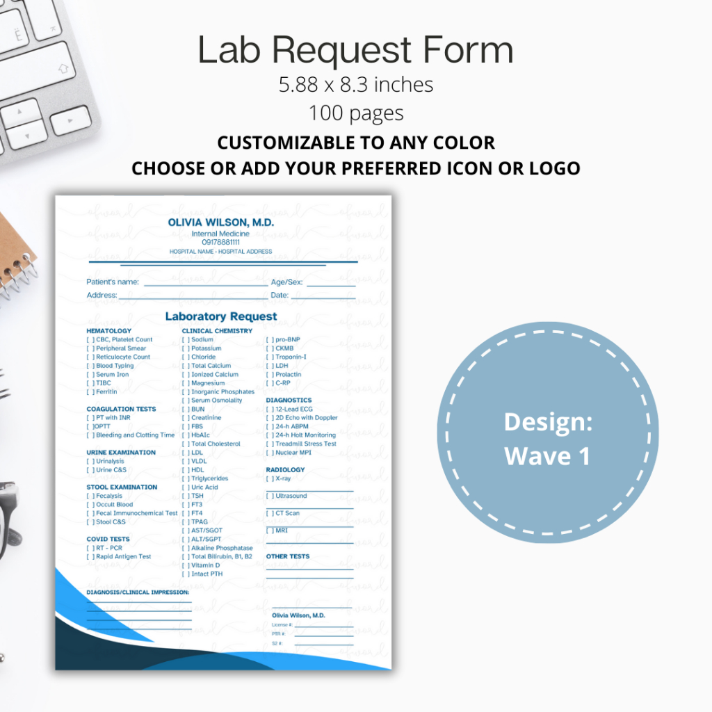 Lab Request Form for Medical Professionals (Wave 1) | Shopee Philippines