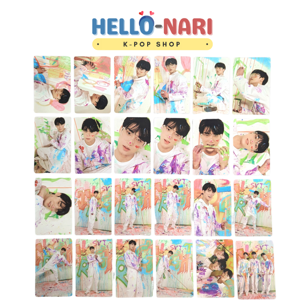 [MINGYU] SEVENTEEN Face The Sun Carat Version Concept Photocards (Sold ...