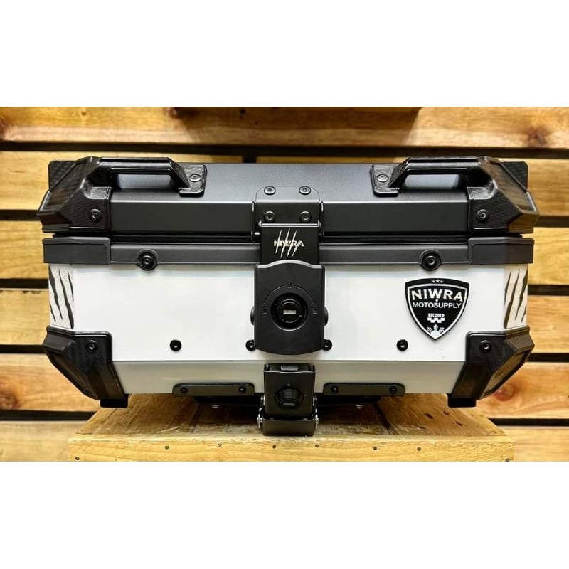 NEW‼️22L,25L,35,45L,55L/50L and 65L ALLOY TOP BOX NIWRA | Shopee ...