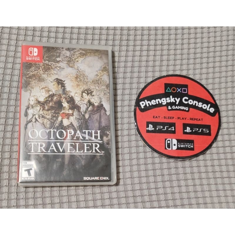 Octopath Traveler 1 (Nintendo switch game) [physical game] | Shopee ...