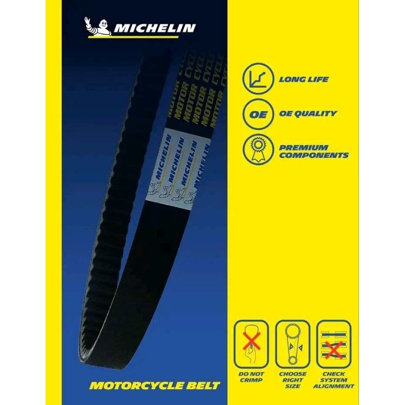 MICHELIN GENUINE MOTORCYCLE BELTS | Shopee Philippines
